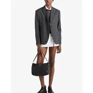 Prada Medium Leather Shoulder Bag