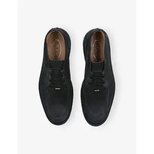 TOD'S Suede Lace-up Desert Boots