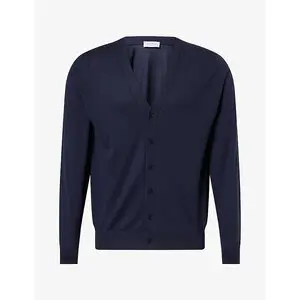 John Smedley Long-sleeve Merino-wool Cardigan