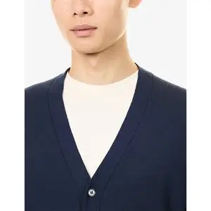 John Smedley Long-sleeve Merino-wool Cardigan