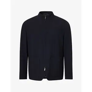 Giorgio Armani Tonal Stripe Virgin Wool Jacket