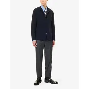 Giorgio Armani Tonal Stripe Virgin Wool Jacket
