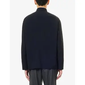 Giorgio Armani Tonal Stripe Virgin Wool Jacket