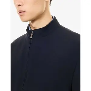 Giorgio Armani Tonal Stripe Virgin Wool Jacket