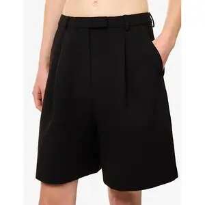 Dissh Solene Pleated Woven Shorts