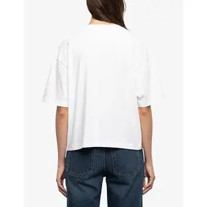 Zadig&Voltaire Rhinestone T-shirt - White