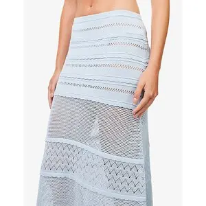 Devon Windsor Yasmin Knitted Maxi Skirt