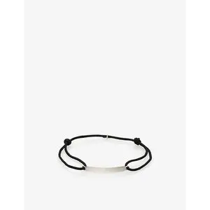 THOMAS SABO Little Secret Classic Sterling-silver And Woven Bracelet - Silver-coloured