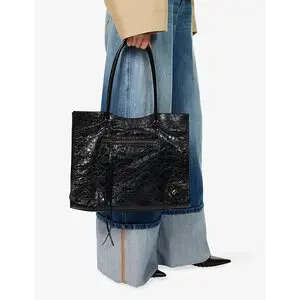Balenciaga Le City Medium Leather Tote Bag