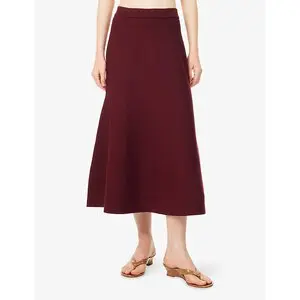 Simkhai Knitted Wool Maxi Skirt