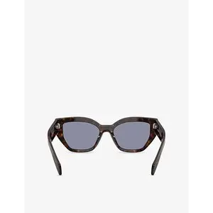 Prada Butterfly-frame Acetate Sunglasses