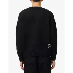 ONLY THE BLIND Embroidered Knitted Jumper