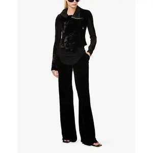 Rick Owens Wide-leg Velvet Trousers