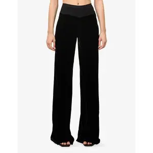 Rick Owens Wide-leg Velvet Trousers