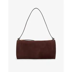 NEOUS Gemini Leather Shoulder Bag - Dark Chocolate