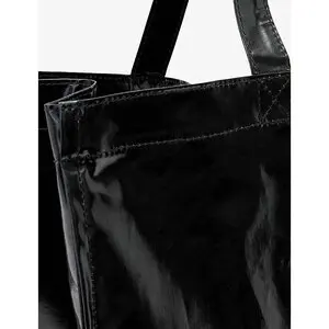 ALLSAINTS Oversized Coated Cotton Tote Bag