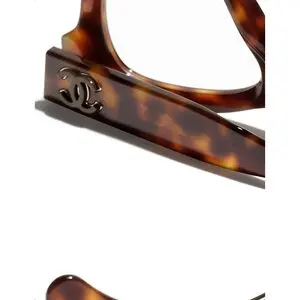 Chanel Butterfly Frame Optical Glasses - Brown