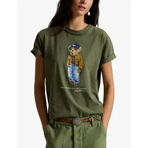 Polo Ralph Lauren Polo Bear Print Cotton T-shirt