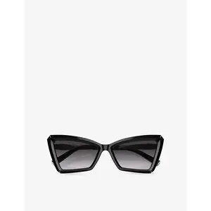 Tiffany & Co. Acetate Cat Eye Sunglasses - Black