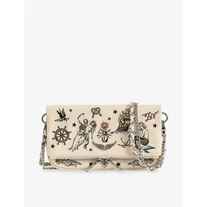 Zadig&Voltaire Rock Mini Tattoo Clutch Bag - Flash