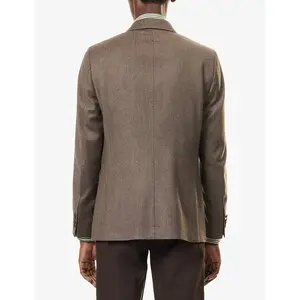 Paul Smith Double-breasted Wool And Cashmere-blend Blazer