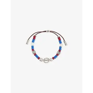 TWOJEYS Sunrise Beaded Superstar Sterling Silver-plated Brass Bracelet - Multi