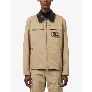 Burberry Logo-embossed Cotton Jacket