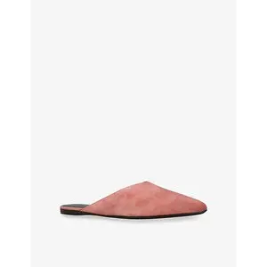 HERBERT LEVINE Suede Slip-on Slippers