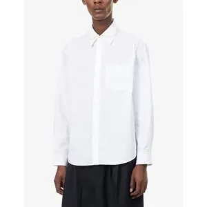 Simone Rocha Pearl-embellished Cotton Shirt