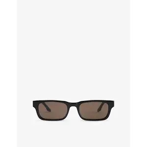 WEARI Square-frame Acetate Sunglasses - Black