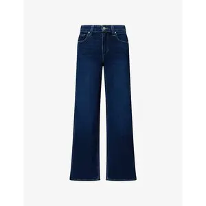 Paige Tatum Wide-leg Denim Jeans - Basilica