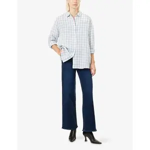 Paige Tatum Wide-leg Denim Jeans