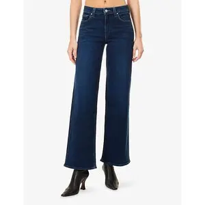 Paige Tatum Wide-leg Denim Jeans