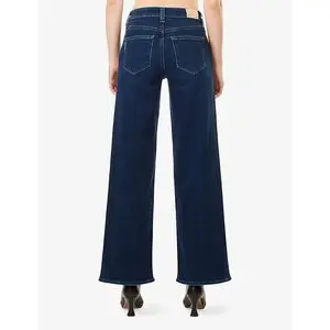 Paige Tatum Wide-leg Denim Jeans