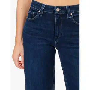 Paige Tatum Wide-leg Denim Jeans