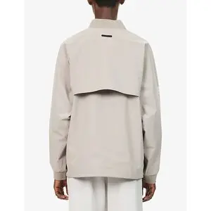 Fear Of God Half-zip Logo-print Soft-shell Track Jacket