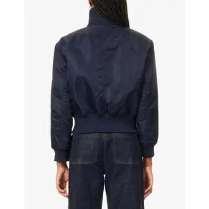 THE FRANKIE SHOP Storm Cropped Bomber Jacket