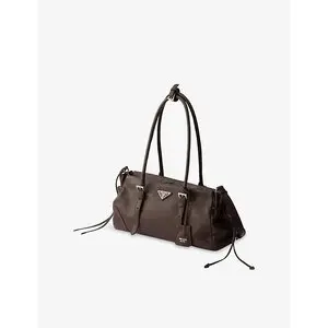 Prada Bonnie Medium Leather Top-handle Bag