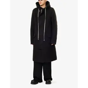 Rick Owens Longline Hooded Cotton Parka