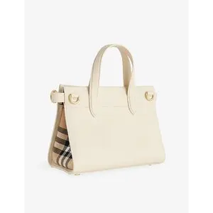 Burberry Cotswolds Mini Leather Tote Bag