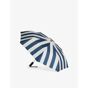 HAY Regn Striped Woven Umbrella - Grey