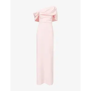 Carolina Herrera Off-shoulder Maxi Dress - Rosewater