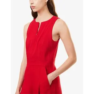 ME+EM Tailored Wide-leg Woven Jumpsuit