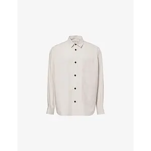 Sacai Typewriter Patch-pocket Cotton Shirt