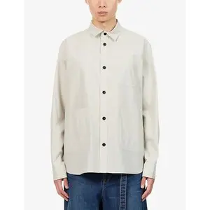 Sacai Typewriter Patch-pocket Cotton Shirt