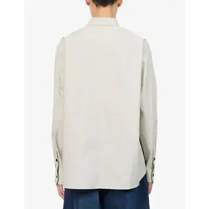 Sacai Typewriter Patch-pocket Cotton Shirt