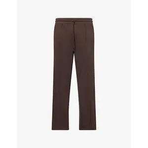 THE COUTURE CLUB Side-stripe Mesh Jogging Bottoms - Brown