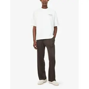 THE COUTURE CLUB Side-stripe Mesh Jogging Bottoms