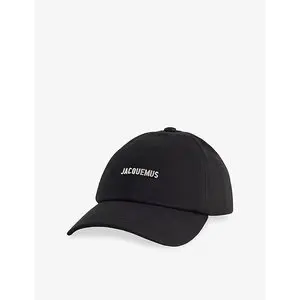 Jacquemus La Casquette Gadjo Cotton Cap - Black