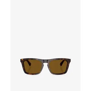Burberry Square Frame Acetate Sunglasses - Brown
